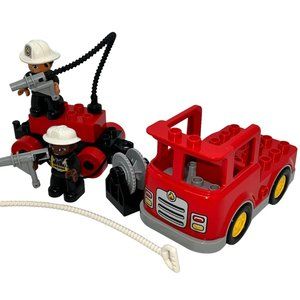 Lego | Toys | Duplo Lego Fireman Fire Fighting Brick Set Truck Minifigs ...